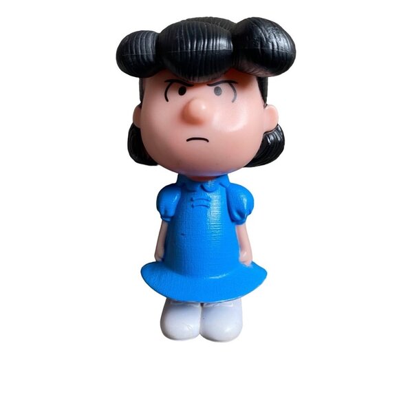 McDonald’s | Toys | The Peanuts Movie Gang Grumpy Lucy Figurine Action ...